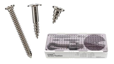 Stabilize bone grafts and membranes with creos™ screw fixation